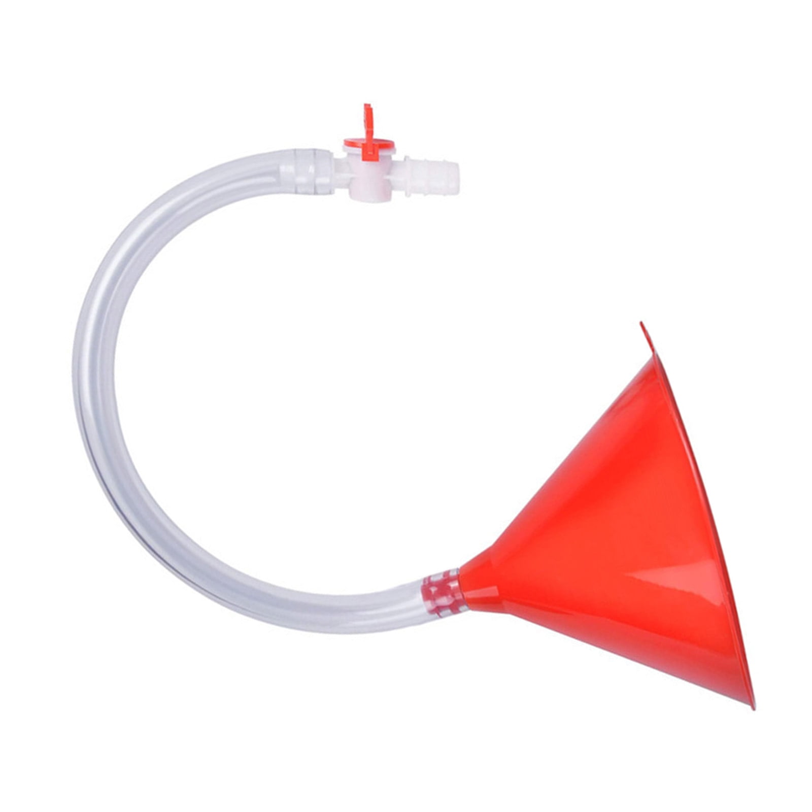 Beer Funnel with Valves for Precise Flows Control Spill Proof Beverage ...