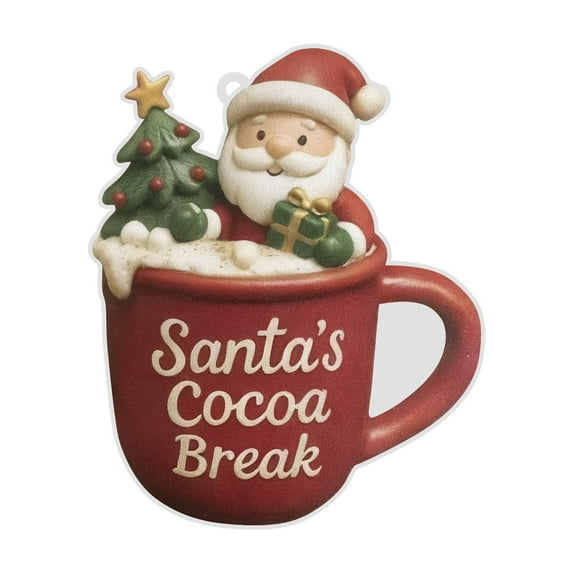 Beer Glass Christmas Ornaments, 3.15Inch Funny 2D Acrylic Wine Bottle ...