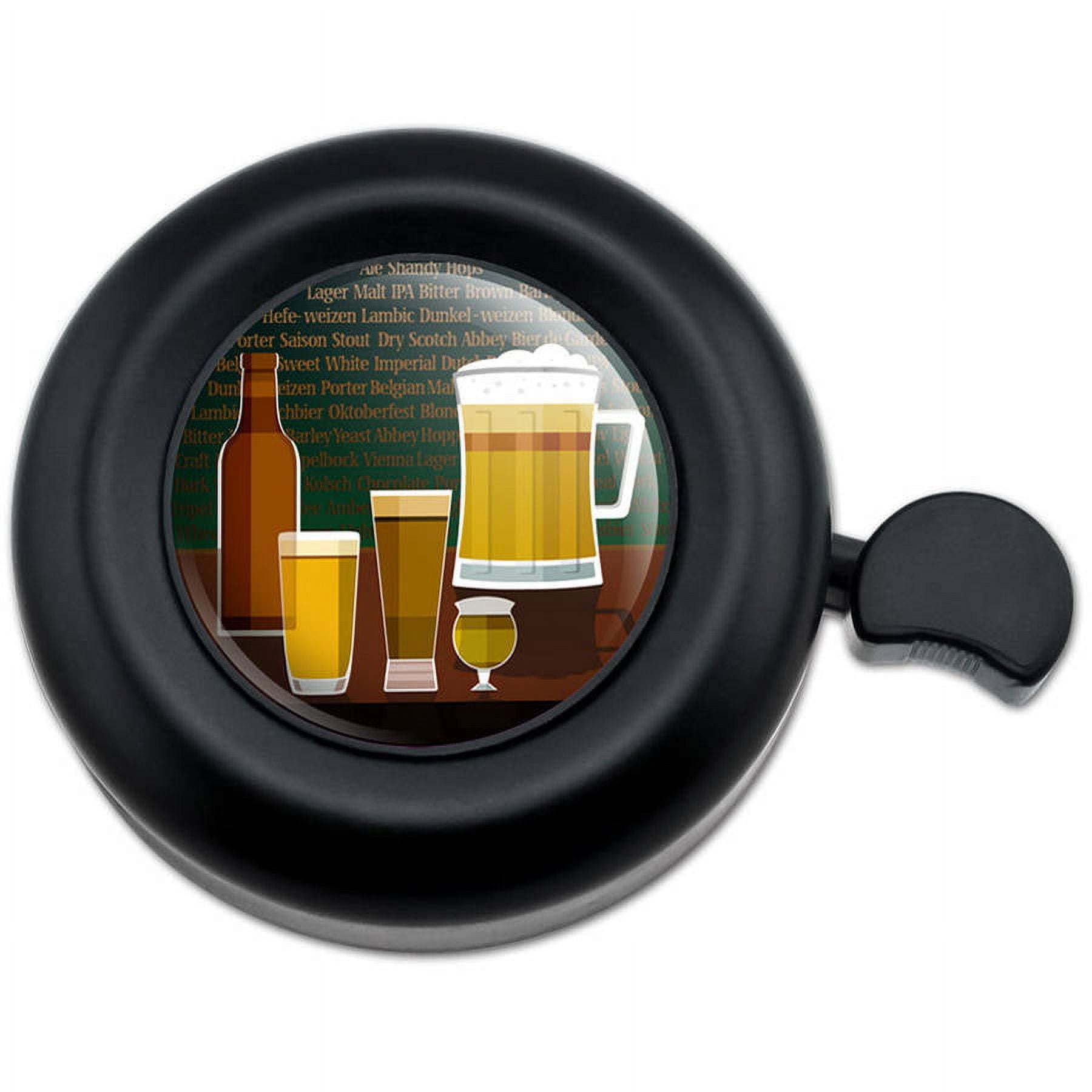Beer Glasses Ale Pilsner Stout Lager Bicycle Handlebar Bike Bell ...