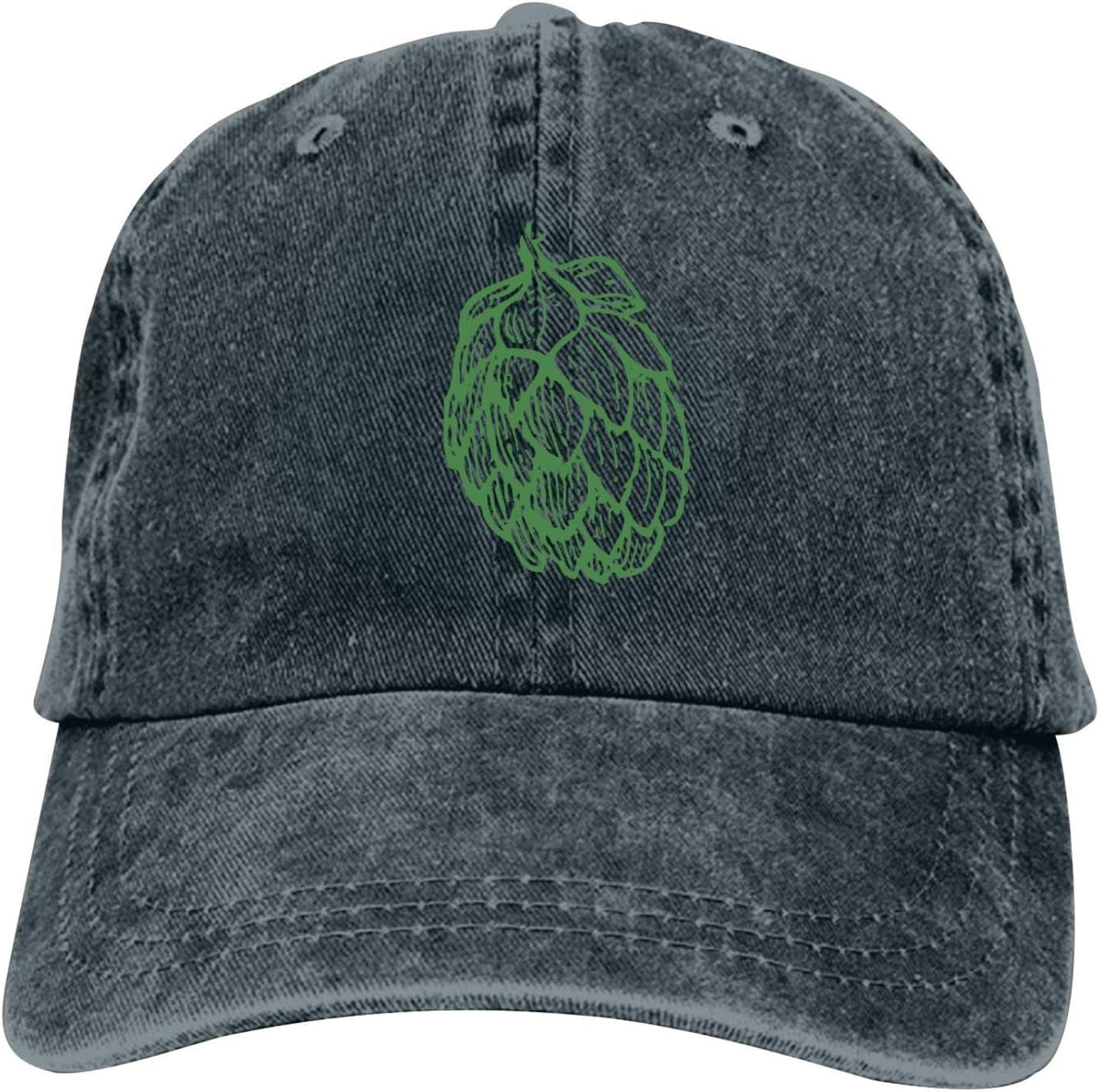 Beer Hops Baseball Cap Vintage Adjustable Washed Hats Cowboy Hats Denim ...