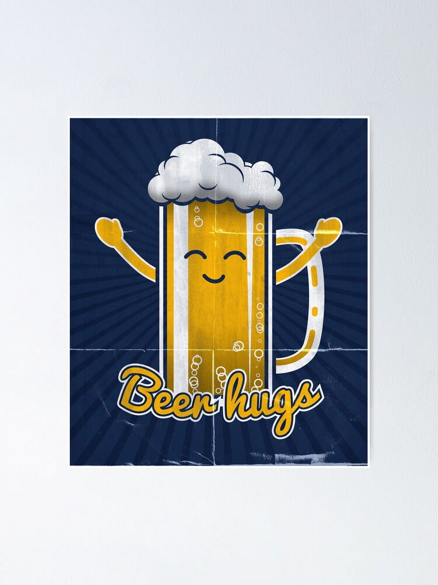 Beer Hugs Fashion Art Decor Frame - Walmart.com