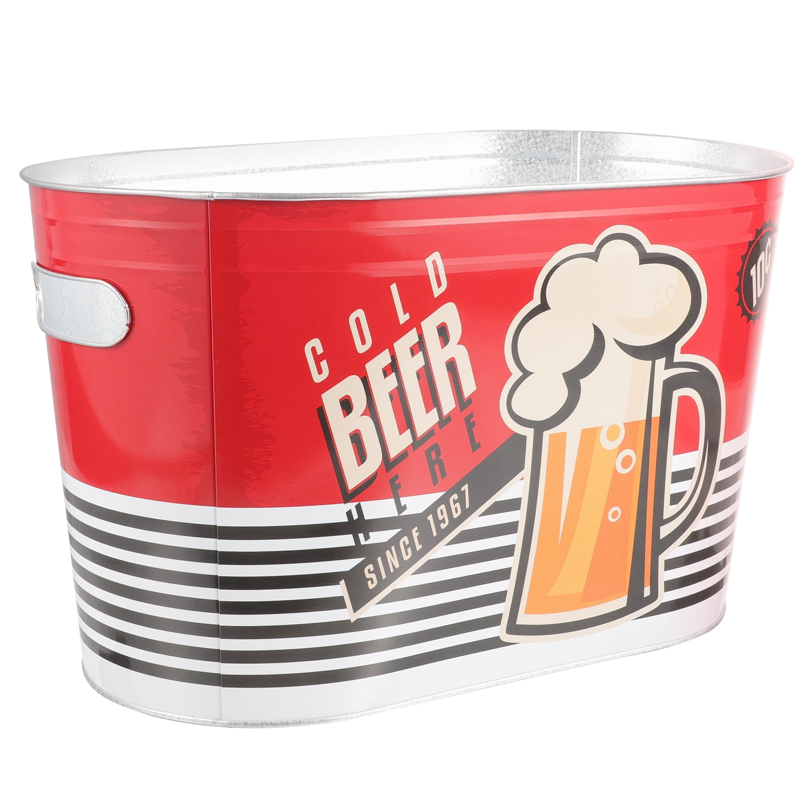 Beer Ice Bucket Wine Chiller Cube Cup Beverage Cooler Seaside - Walmart.com