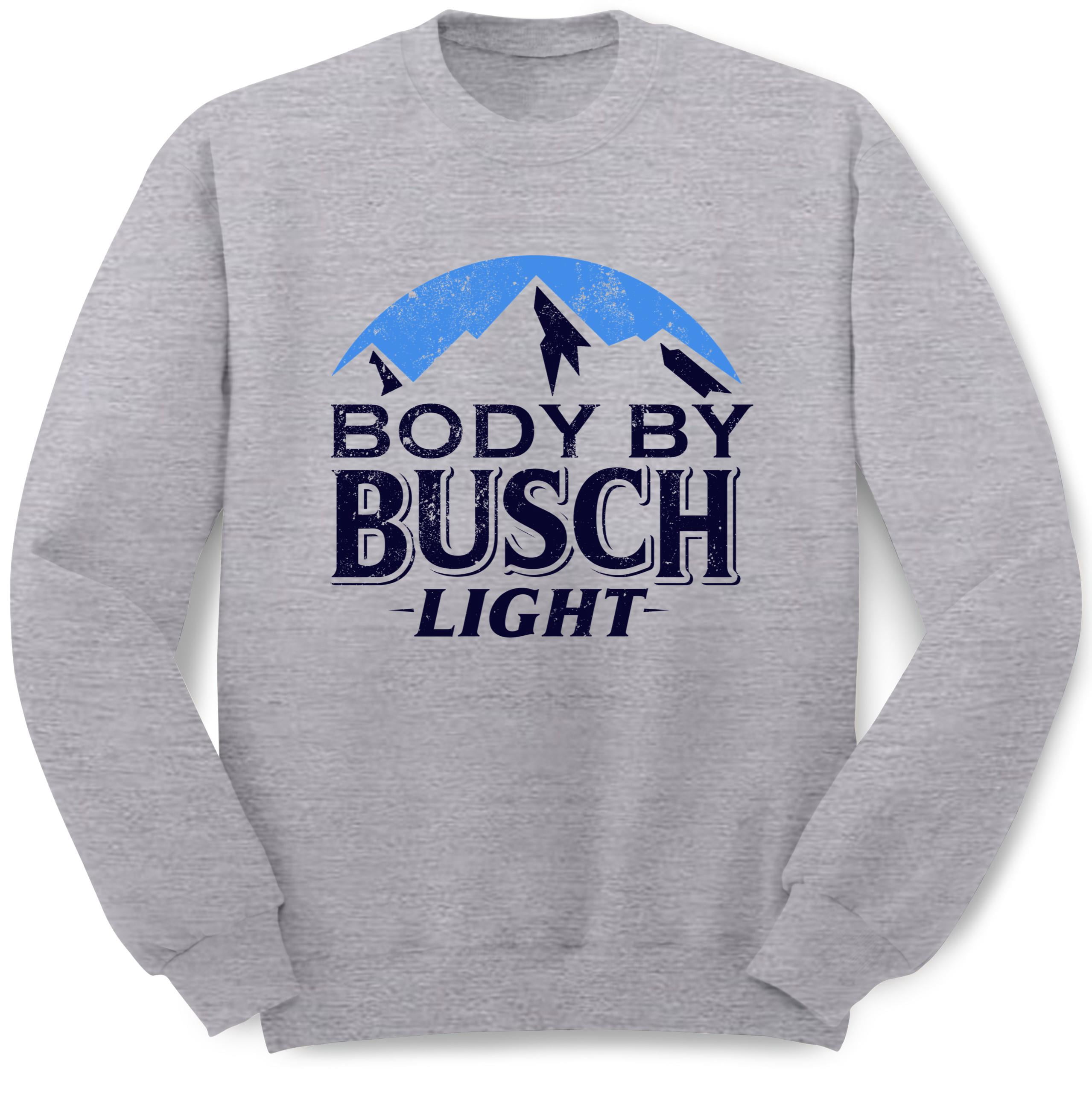 Beer Inspired Graphic Sweatshirt, Body By Light Tee - Walmart.com
