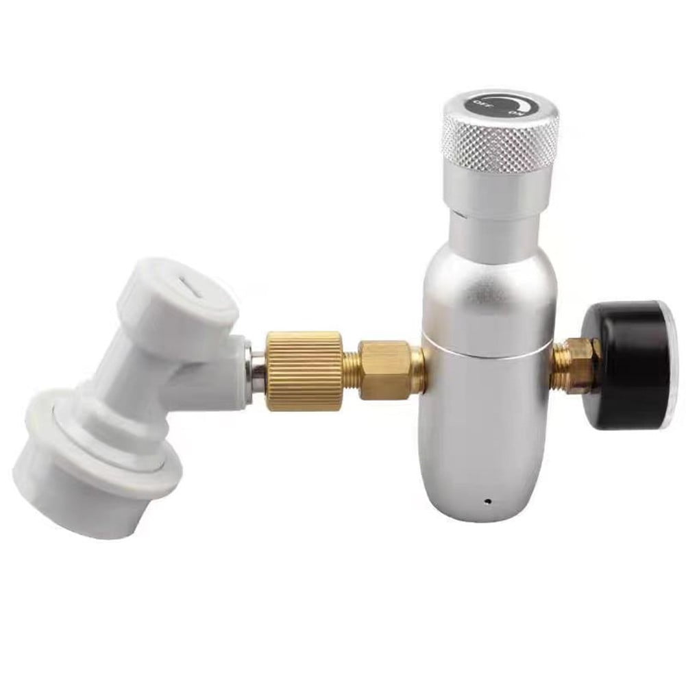 Beer Keg Carbon dioxide Dispenser 0-60PSI Mini Carbon dioxide Regulator ...