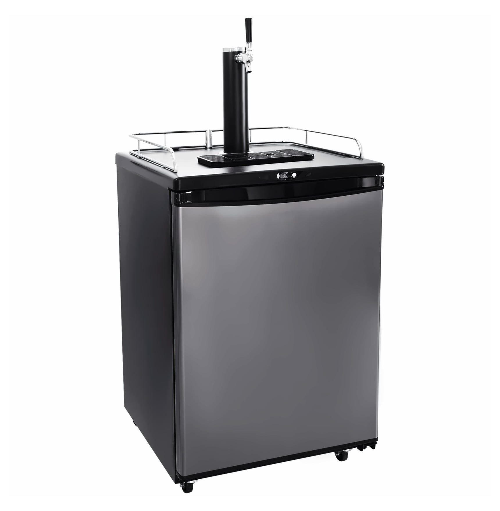 Beer Kegerator Single Tap Draft Beer Dispenser - Full Size Keg ...