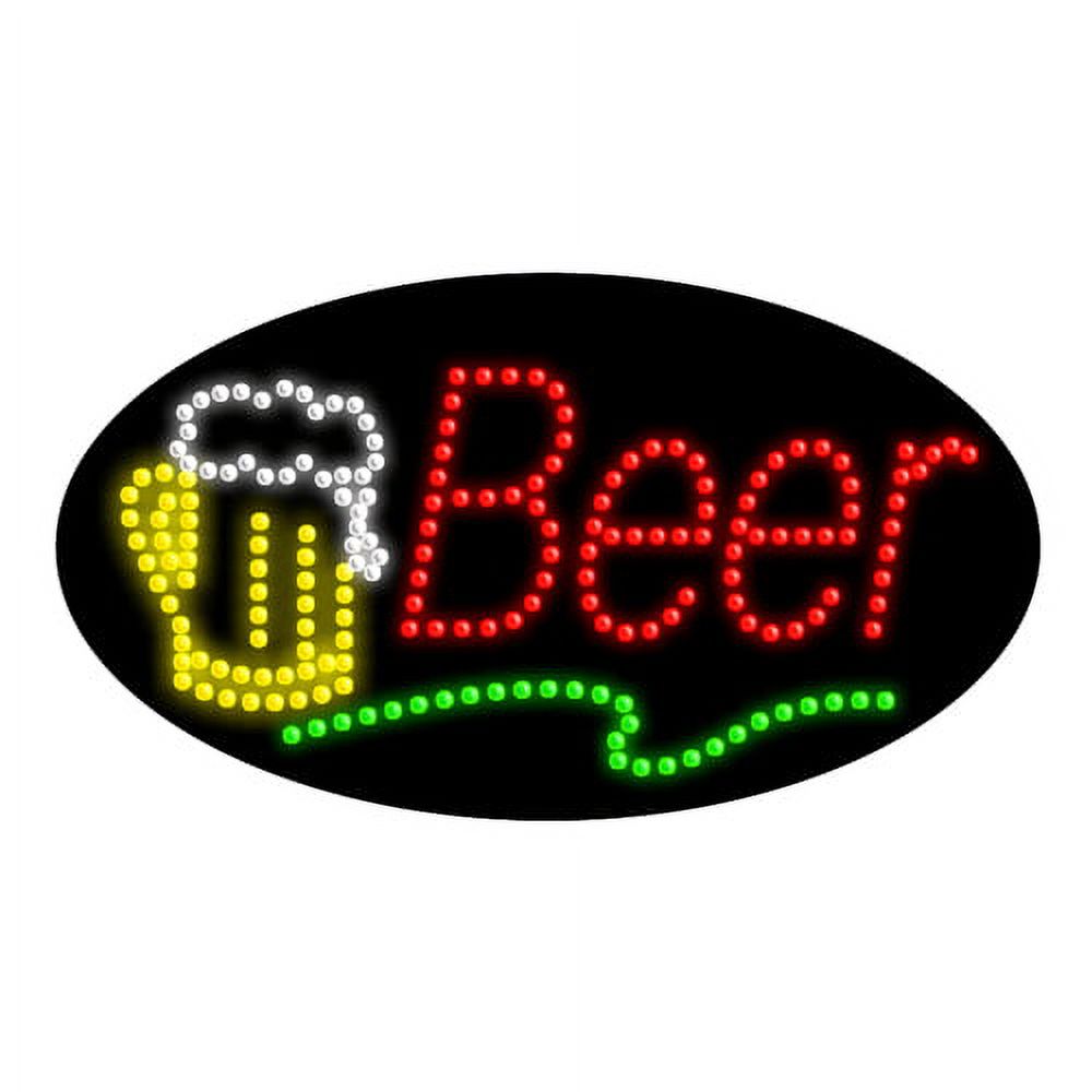 Beer-LED Dots Sign Made in USA - Walmart.com