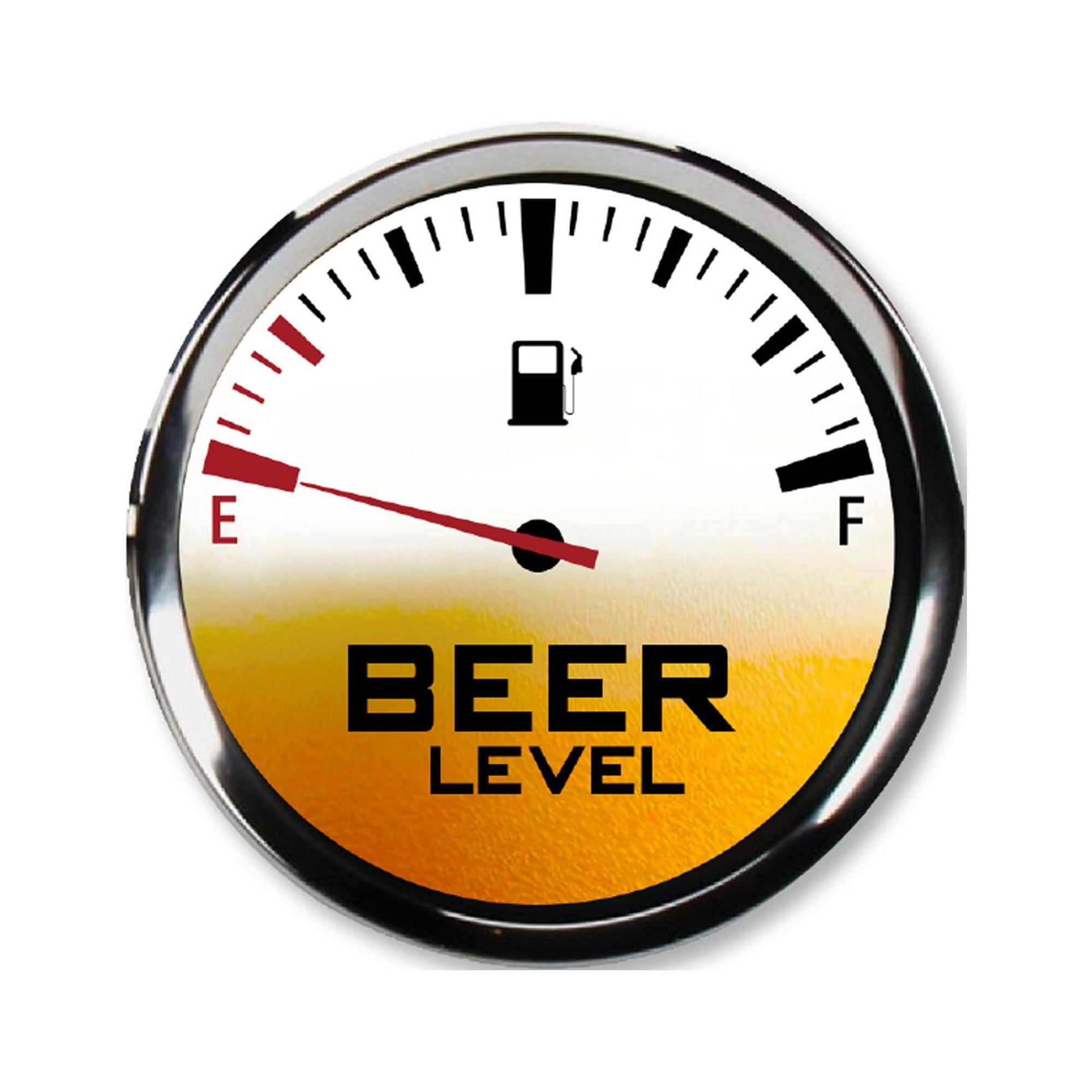 Beer Level Gas Gauge Sticker Decal Vinyl for Laptop Tumbler Car ...