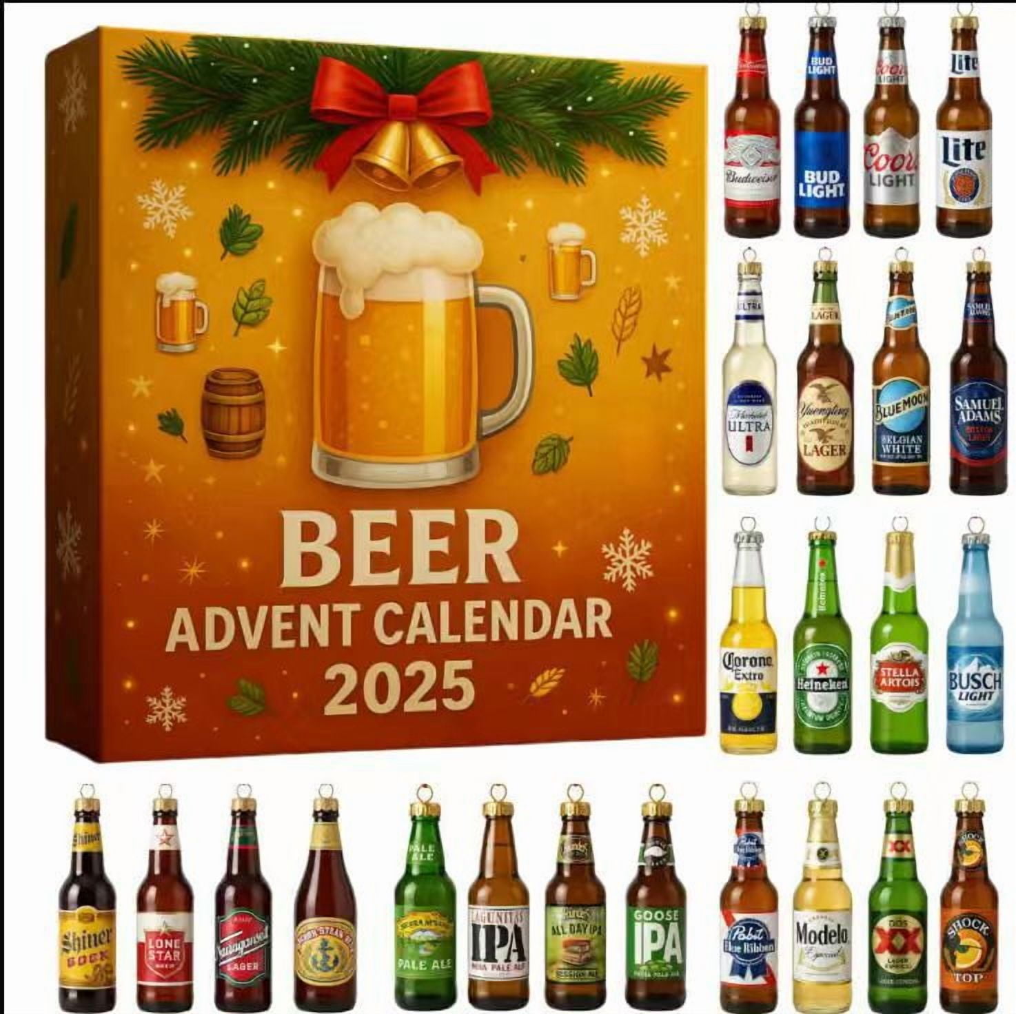 Beer Lover Advent Calendar Blind Box 2025 2026 Christmas Halloween ...