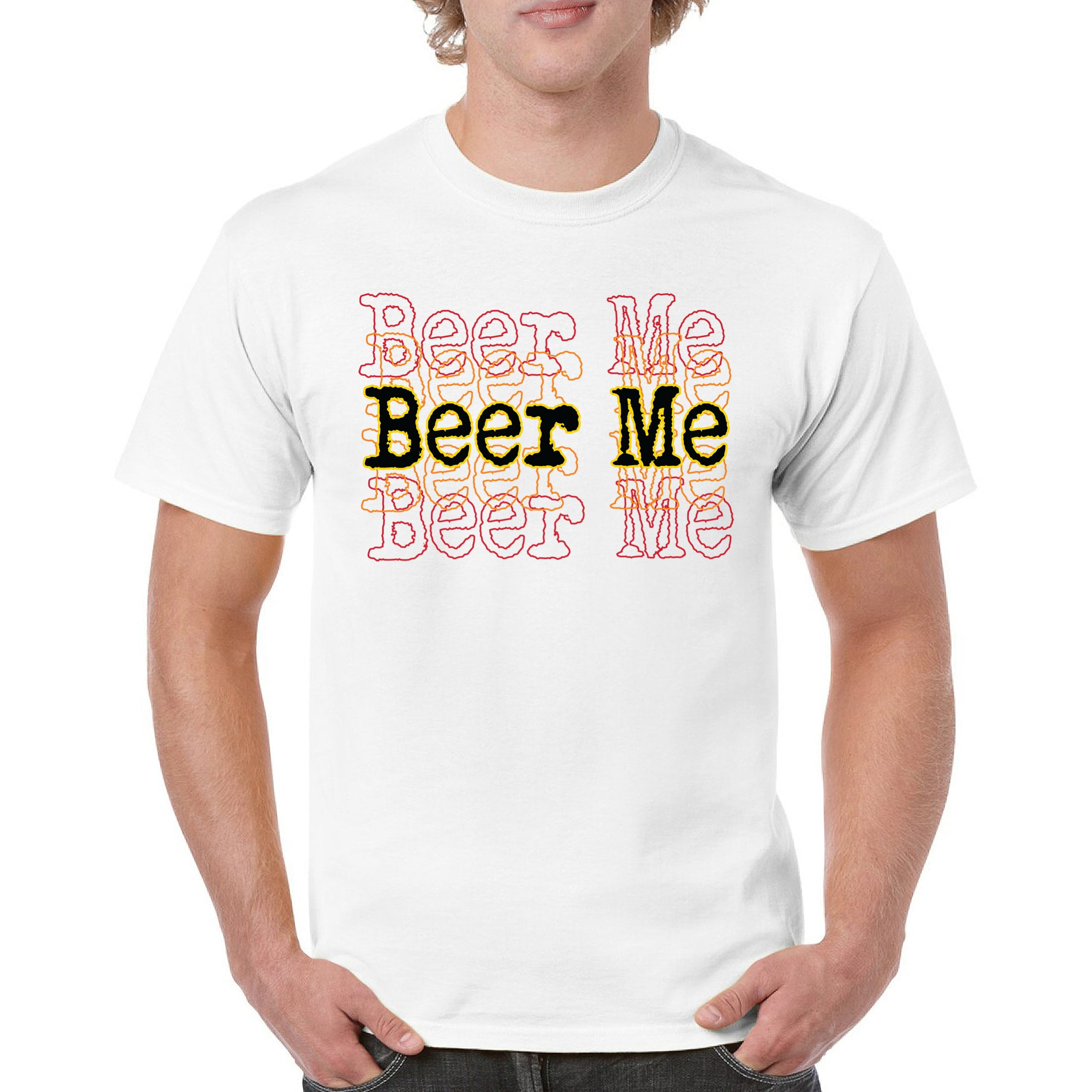 Beer Me T-shirt Funny Drinking Brew Lover Vintage Sarcastic Alcohol ...
