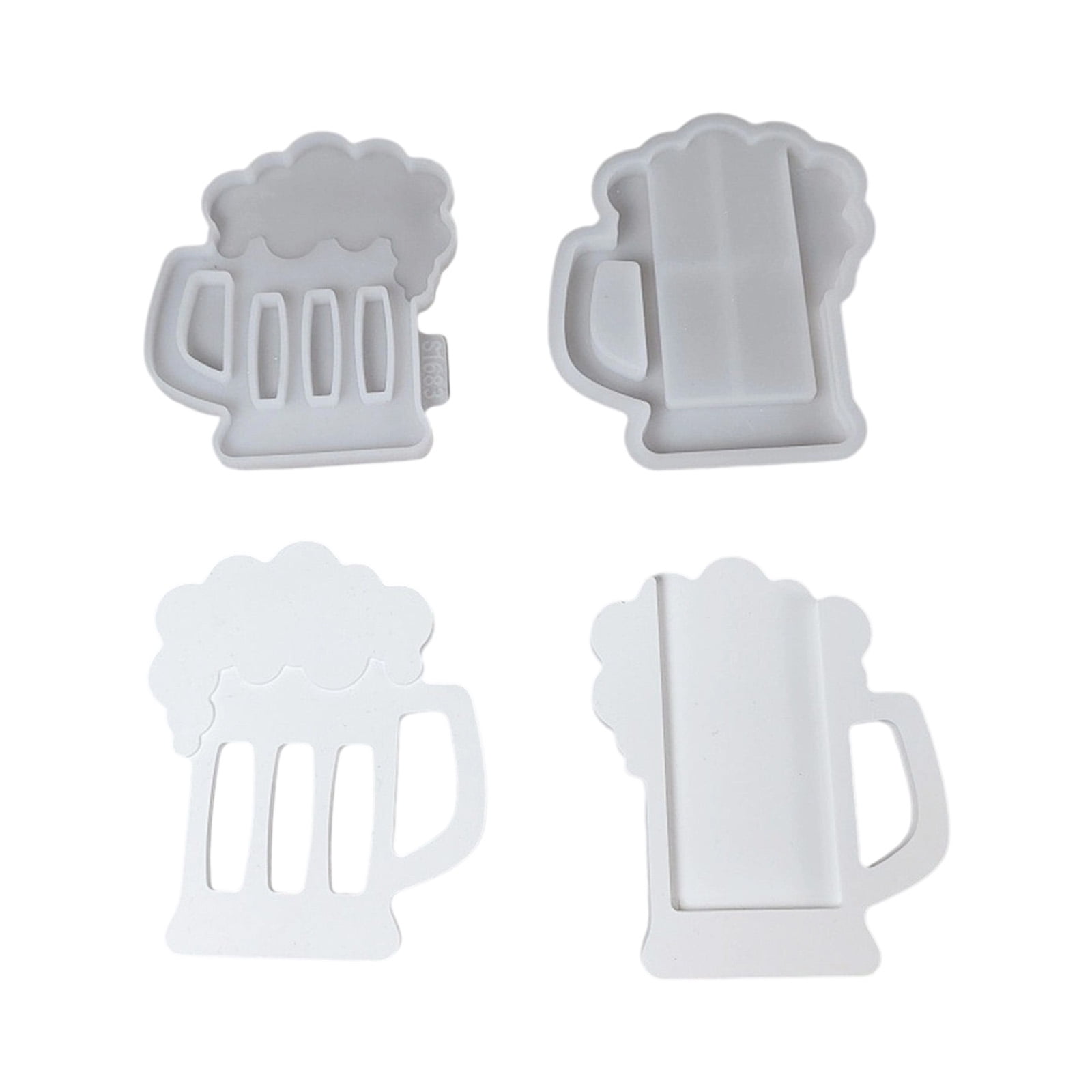 Beer Mug Shaped Resin Molds Mutipurpose Silicone Mould Easy Demolding ...