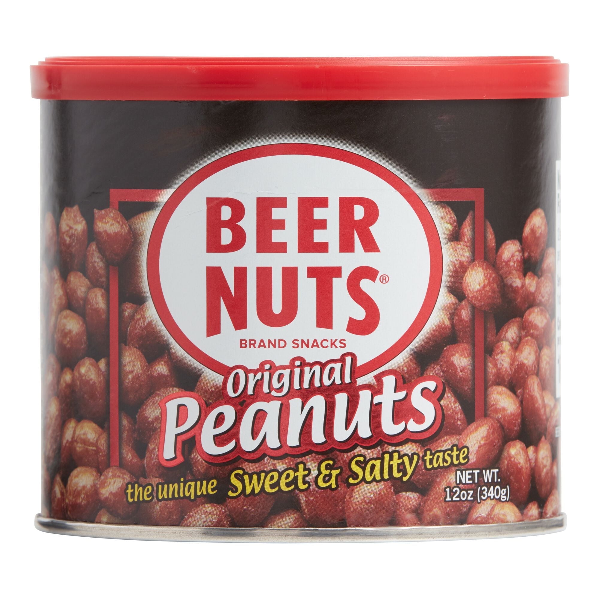 Beer Nuts Original Peanuts Can 12 oz. - Walmart.com