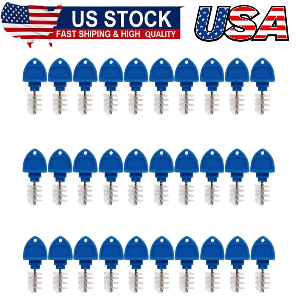 Beer Plugs Tap Brush,30 Pack Beer Faucet Tap Cleaning Plug Brush for ...