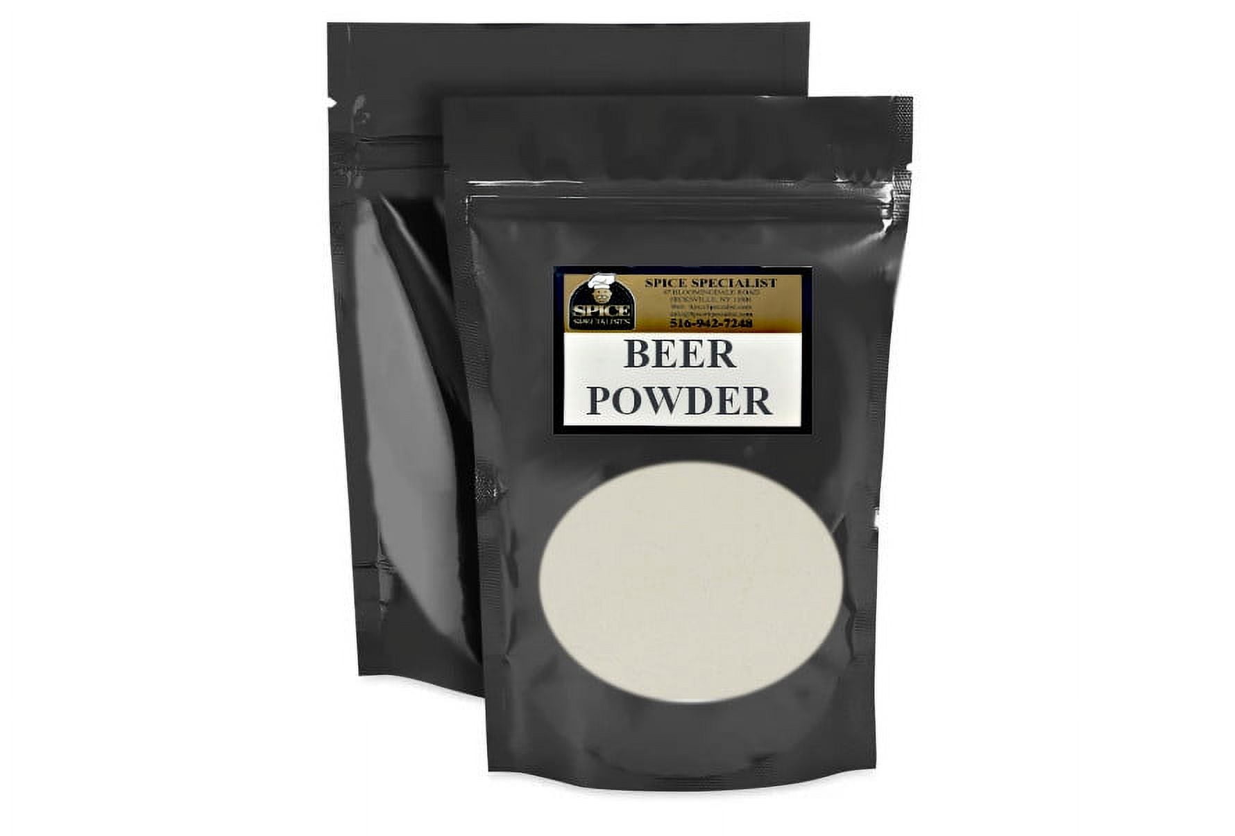 Beer Powder - 10 oz. ( 0.63 lbs. ) - resealable stand up pouch bag with ...
