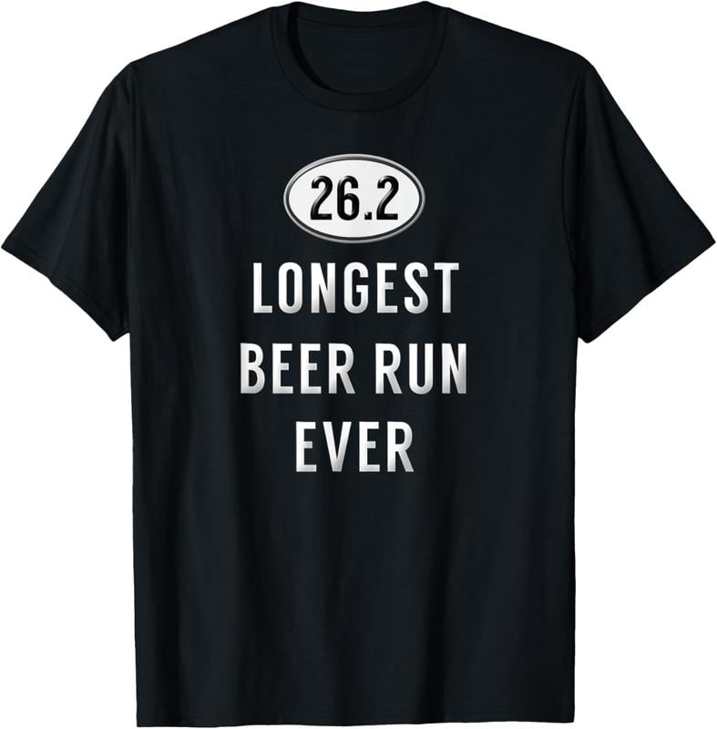 Beer Run 26. 2 Funny Running Team Marathon Runners Gift Unisex Comfort ...