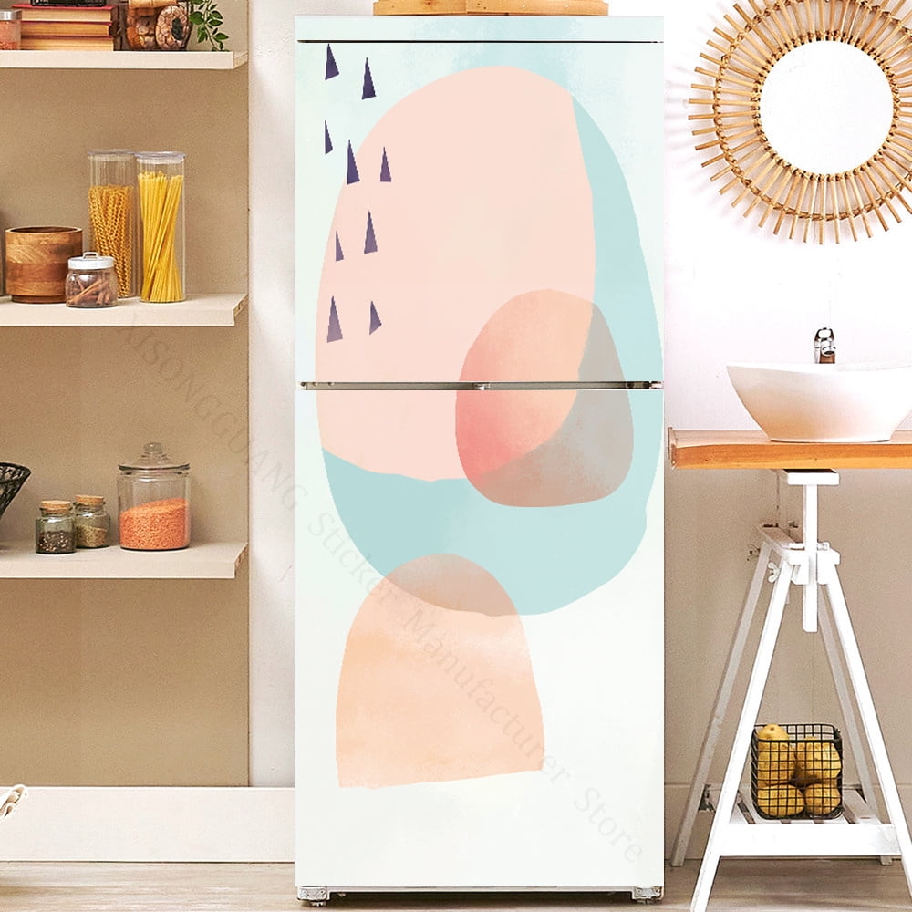 Beer Smoke Refrigerator Sticker Full Sticker Light Luxury Decoration ...