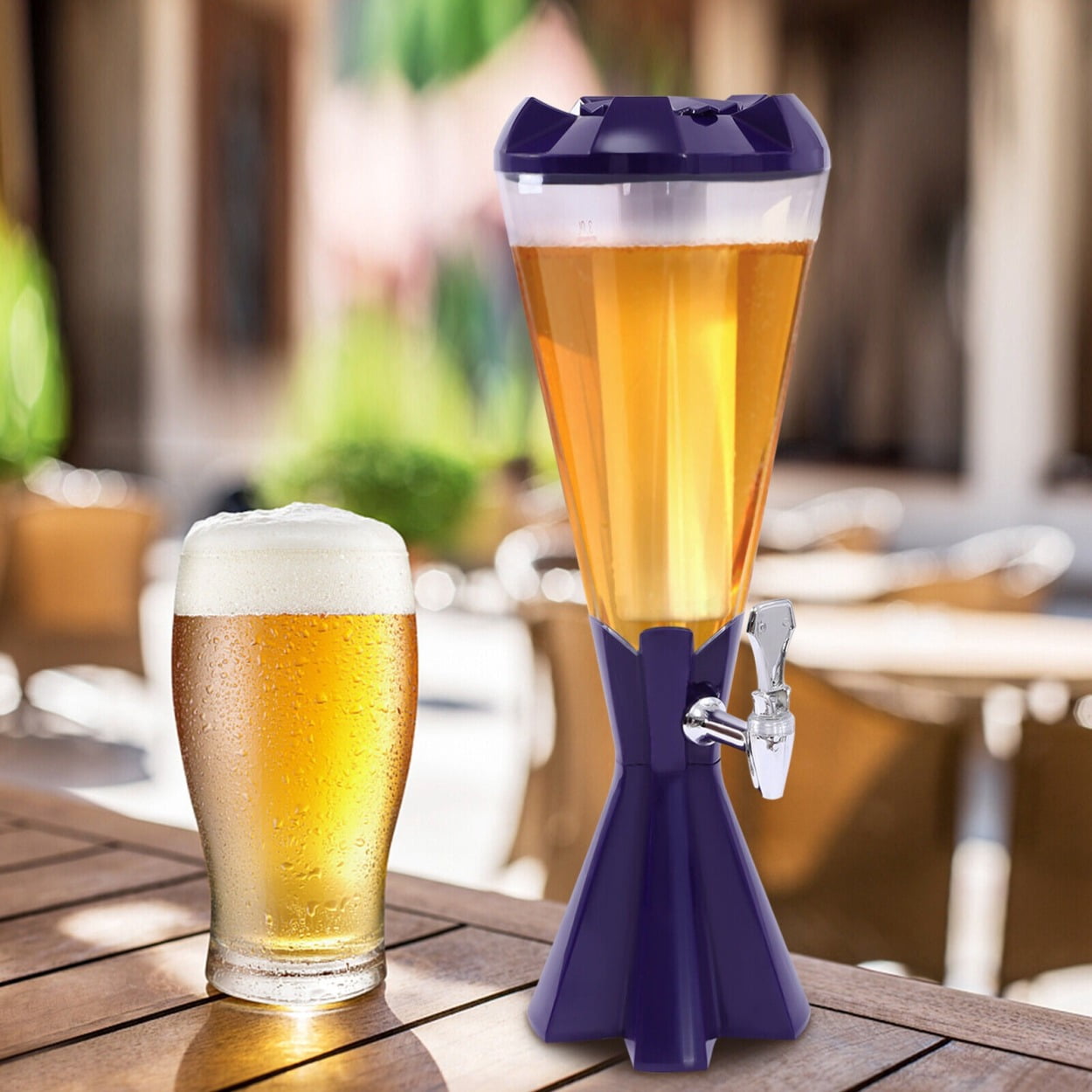 Beer Tower Dispenser 3L Drink Beverage Dispenser Bar Tools for Parties ...