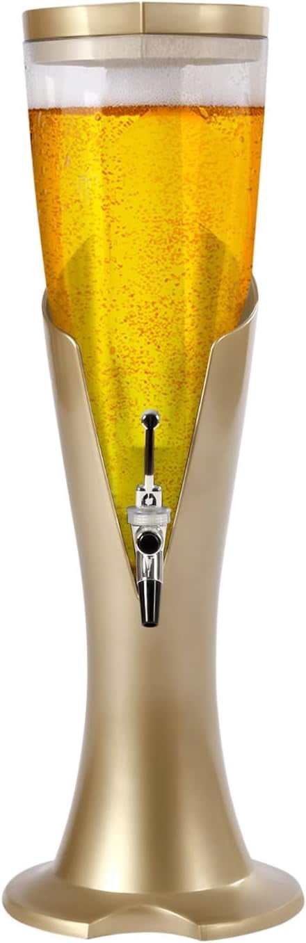 Beer Tower Drink Dispenser, 3L/101oz Beverage Dispenser Drink ...