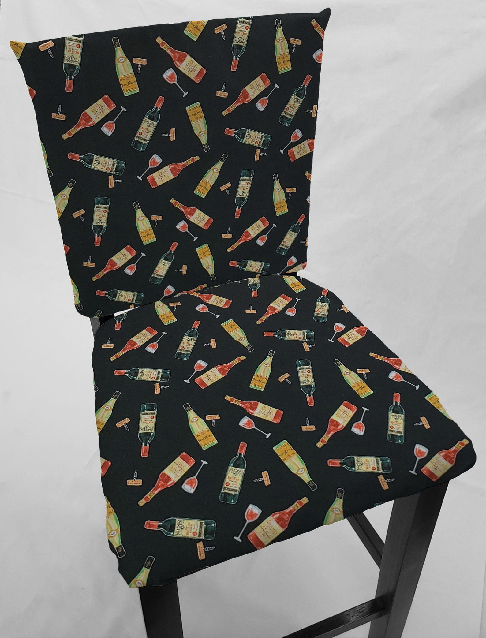 Beer or Wine Dining Room Chair Back Covers or Seat Covers by Penny's ...