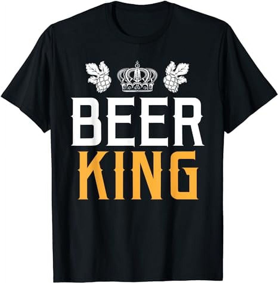 Beer master alcohol king gift idea gluten free beer T-Shirt - Walmart.com