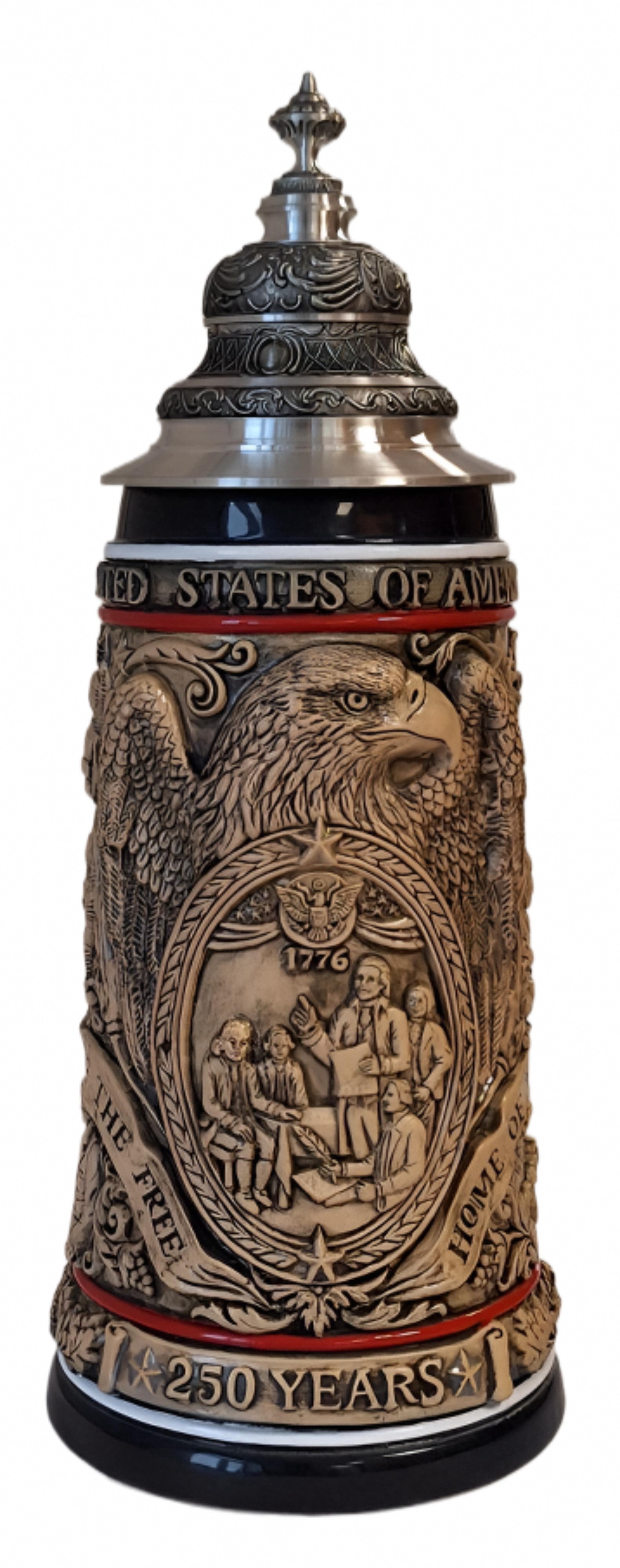 Beer mug 250th Anniversary Stein United States of America 1.2 liter ...