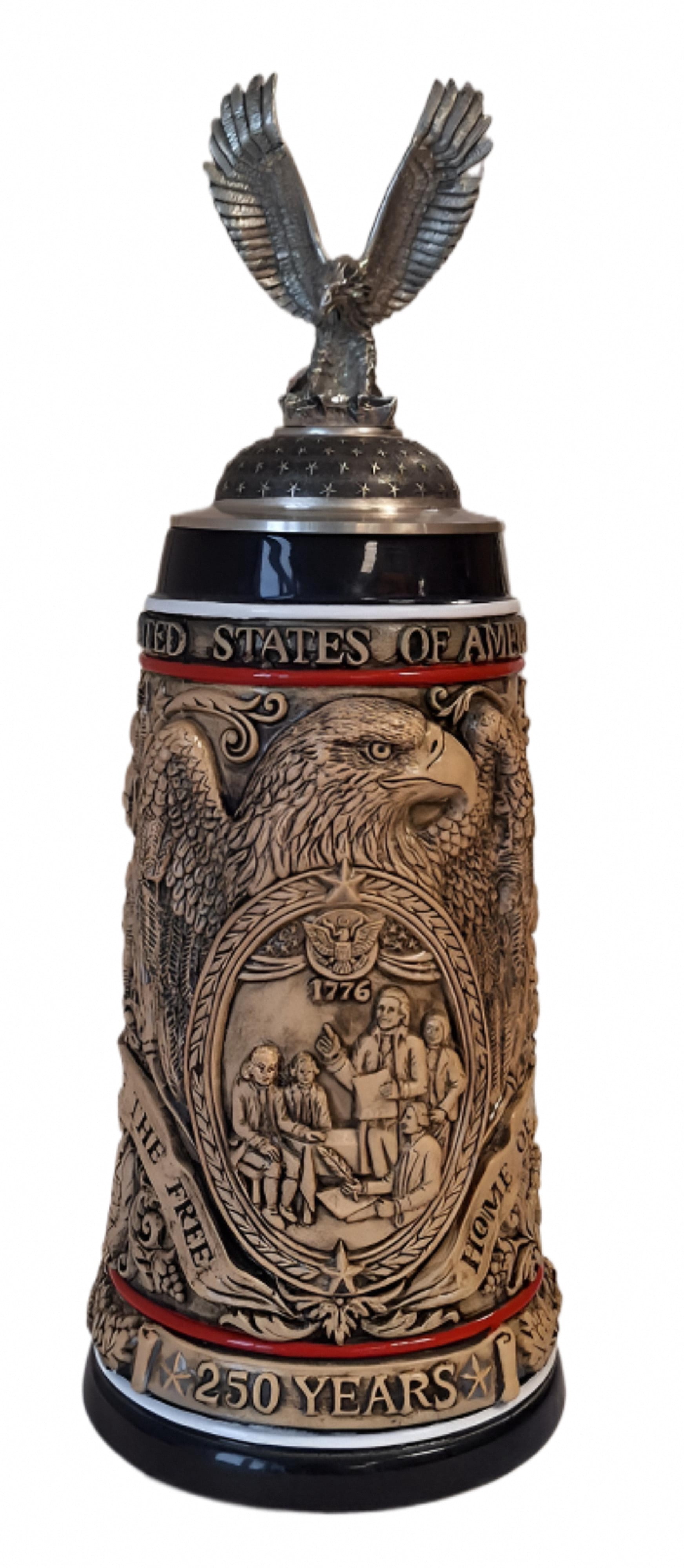 Beer mug 250th Anniversary Stein United States of America 1.2 liter ...
