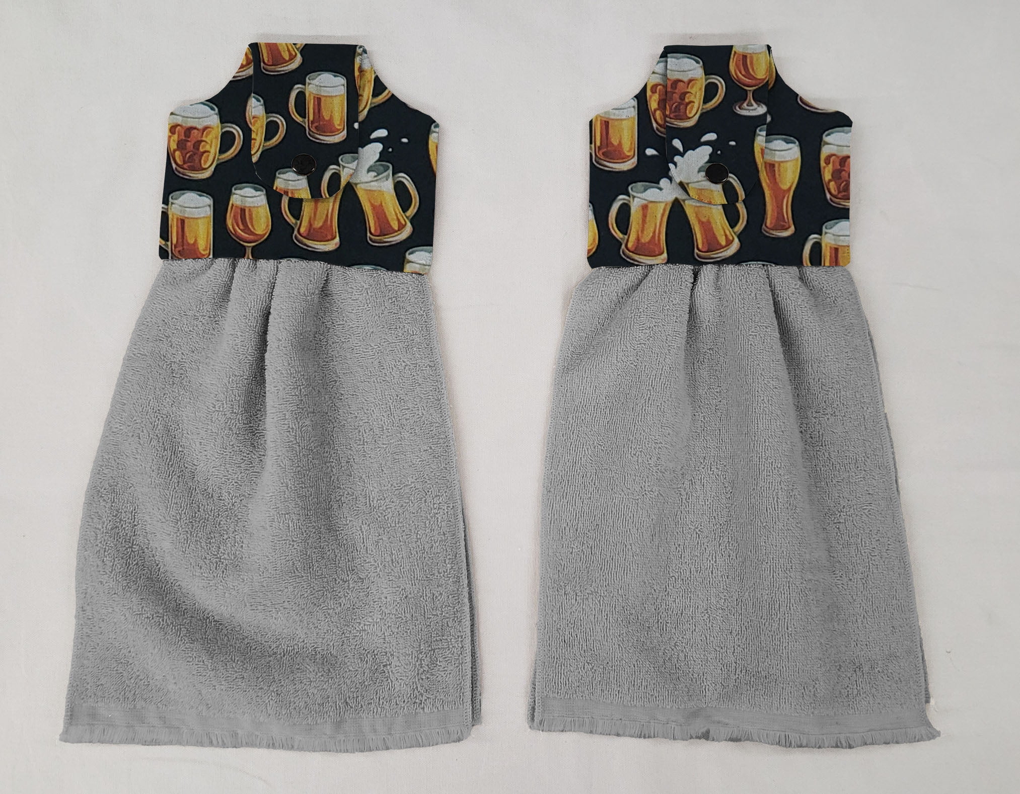 Beer or Wine Hanging Towels Set of 2 by Penny's Needful Things (Frosty ...