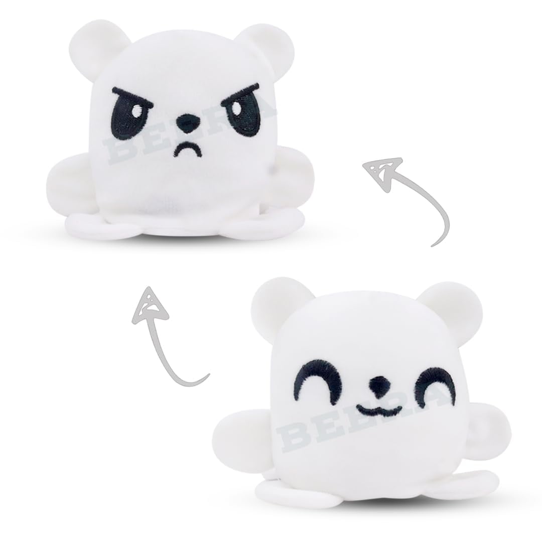 Beera Reversible Plushie Cute Octopus Double Sided Flip Reversed ...