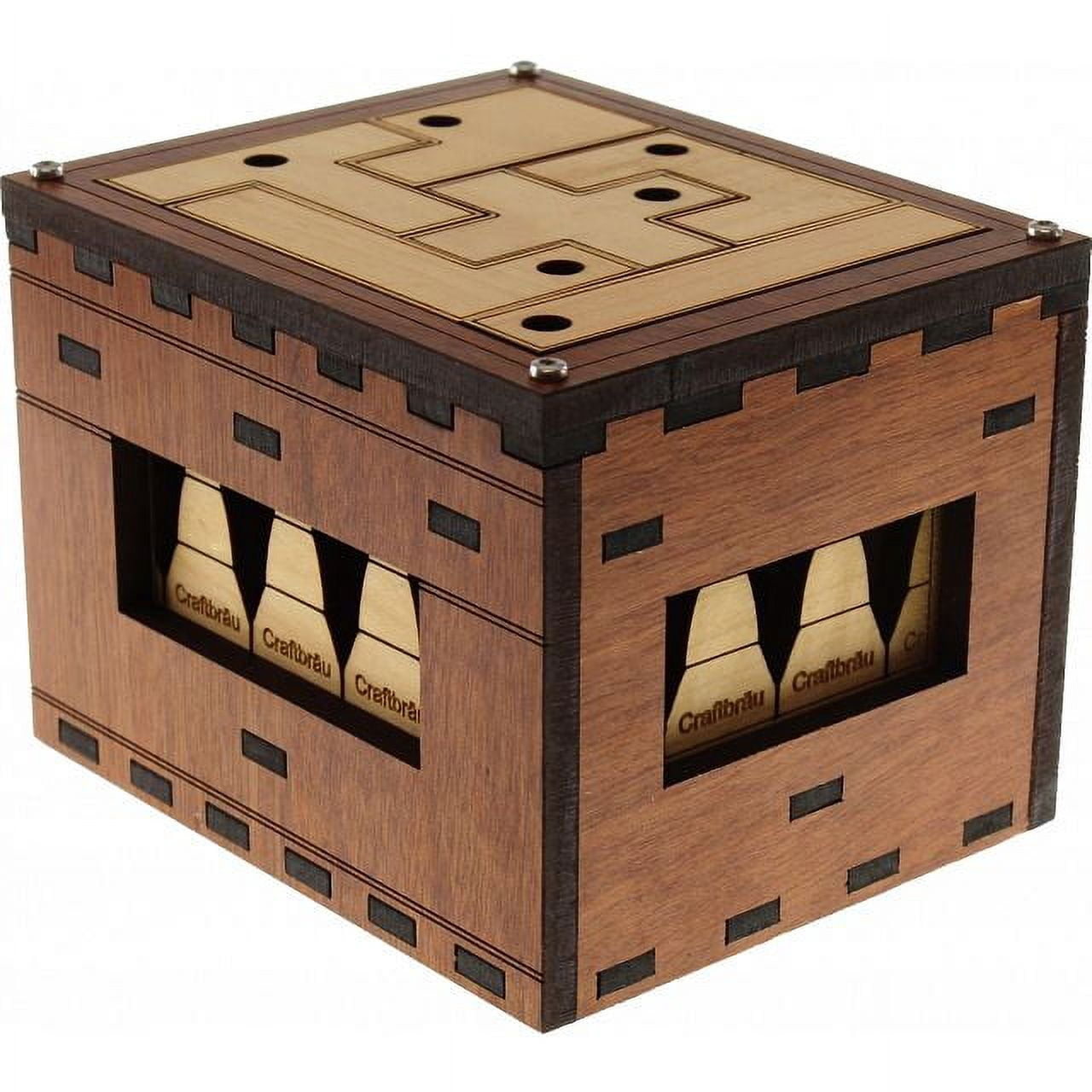 Beerbox (Bierbox) - Secret wooden Puzzle Box By Constantin - Walmart.com