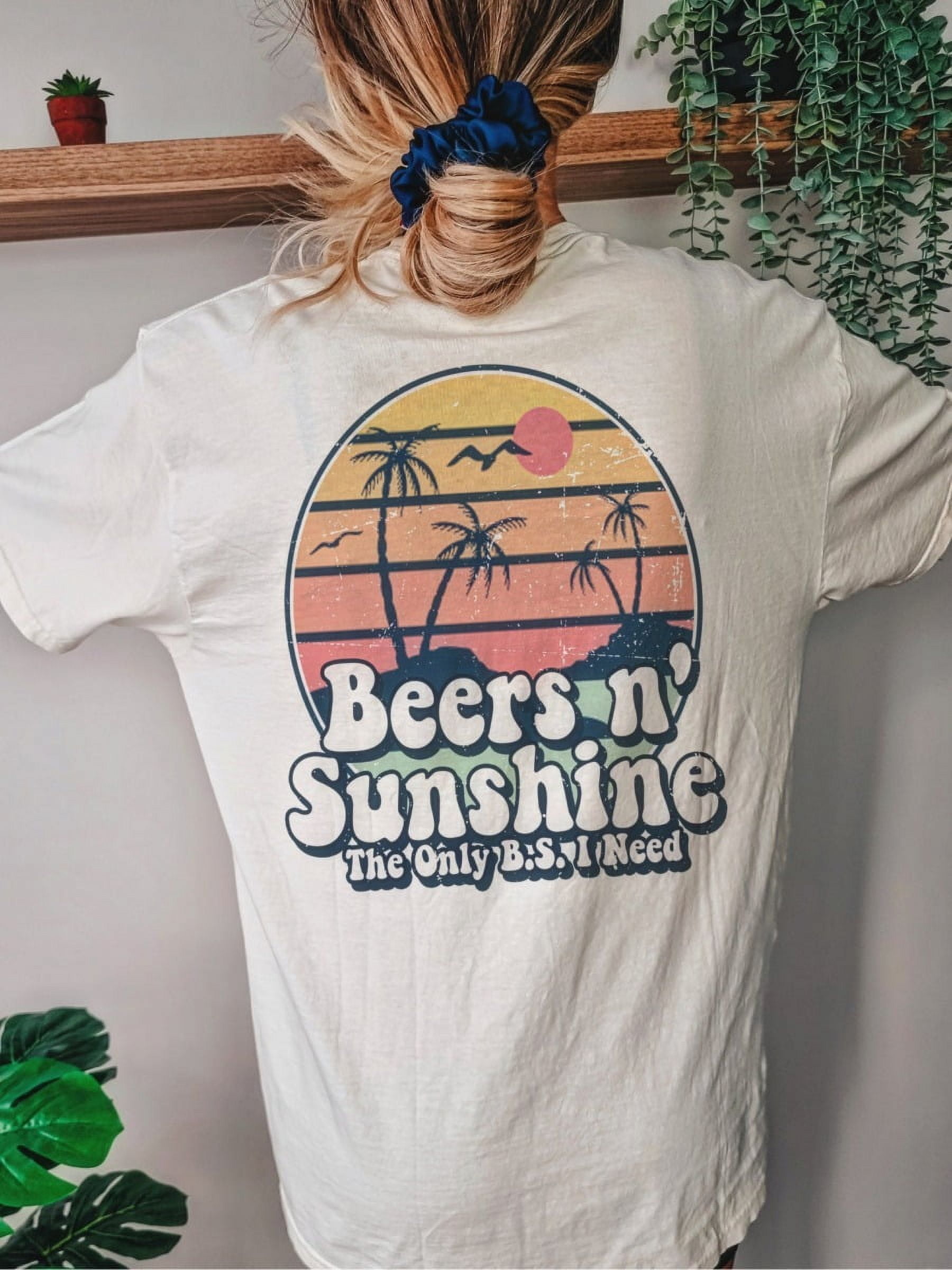 Beers N Sunshine Tee 2 - Walmart.com