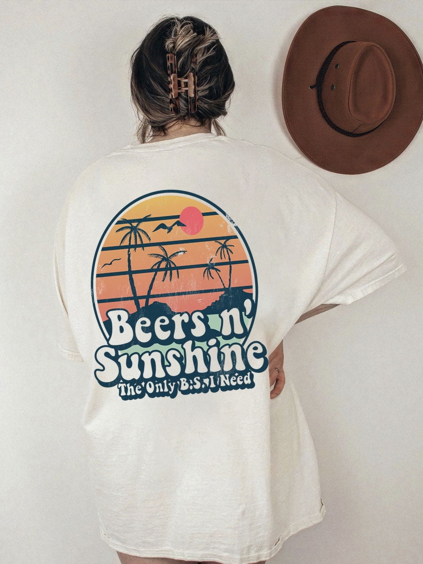 Beers N Sunshine Tee - Walmart.com