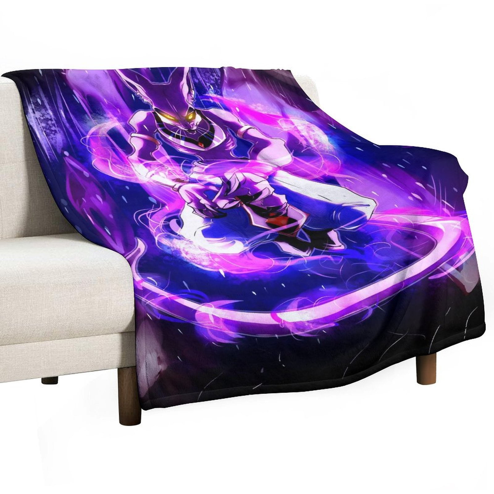 Beerus Blanket Super Soft Cozy Warm Plush Throw Blanket for Boys Girls ...