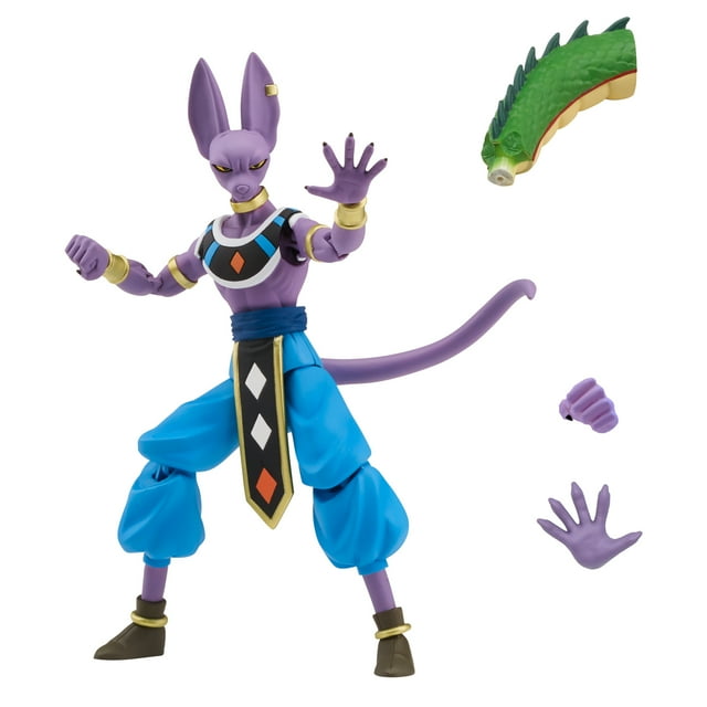 Dragon Ball Super Anime Toy - Beerus Action Figure with Articulation ...