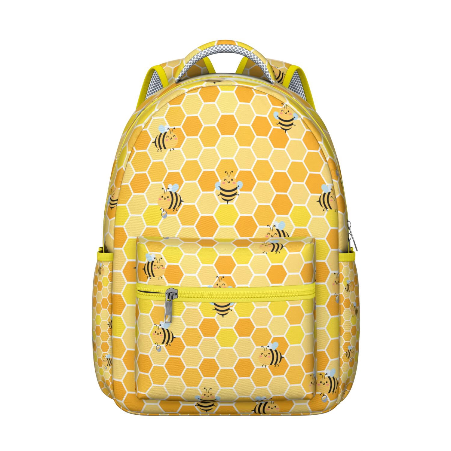 Bees Artistic Backpack - Roomy Campus Backpack for Teens & Adults ...