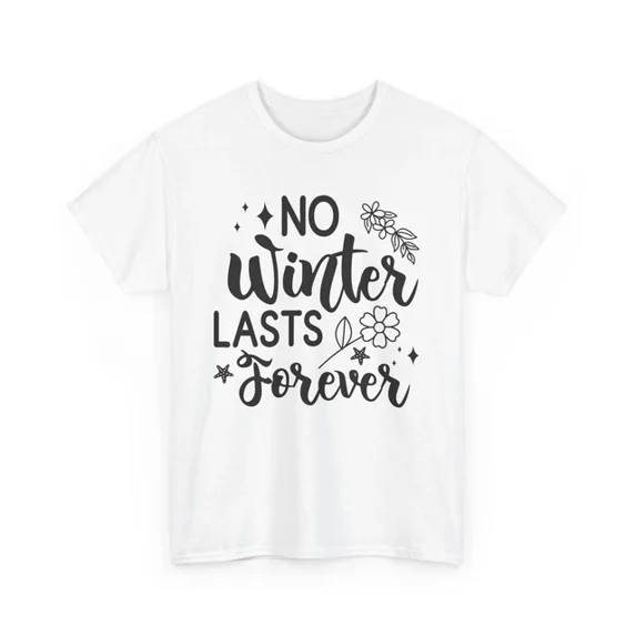 Bees & Blossoms T-Shirt, No Winter Lasts Forever Shirt, Spring tee ...