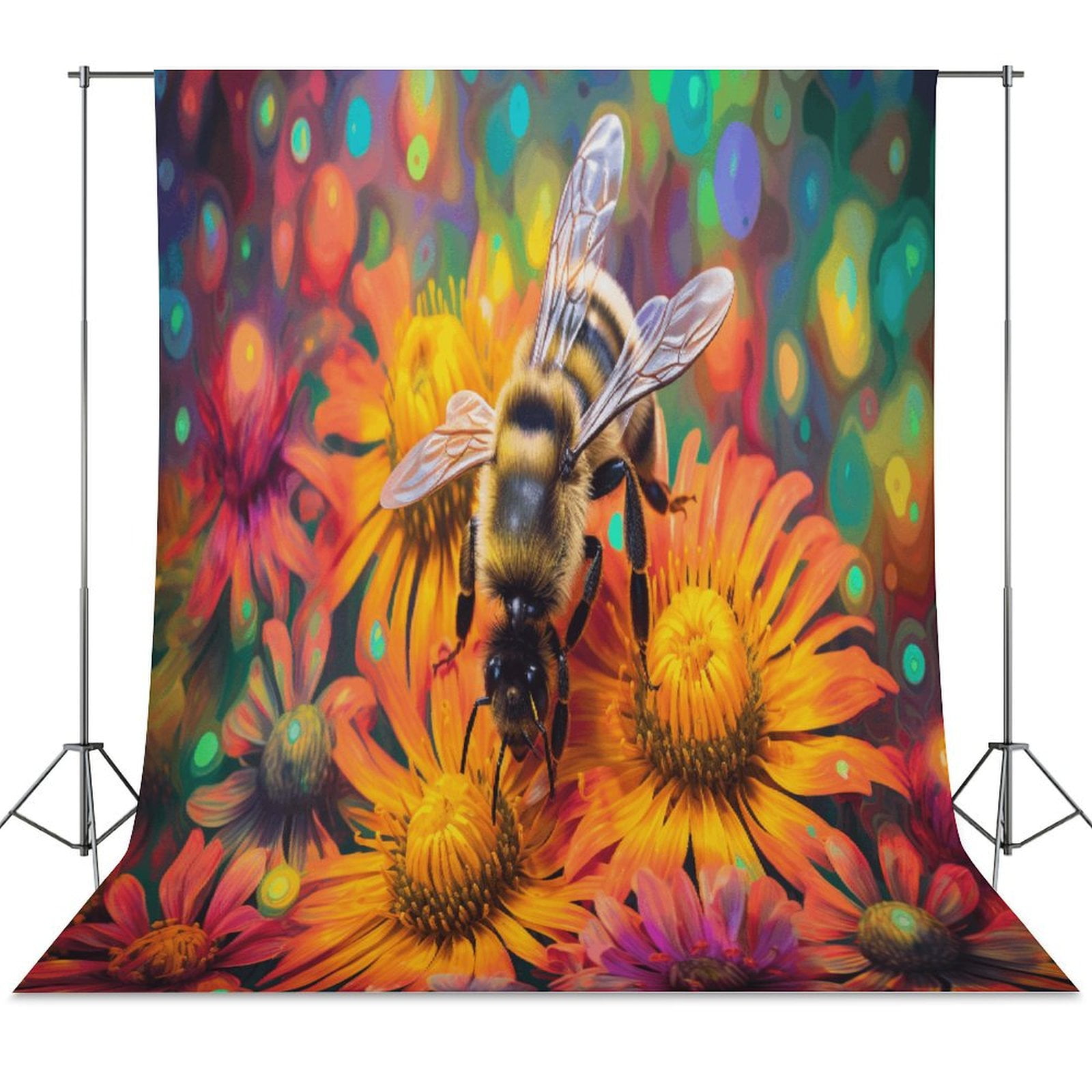 Bees Collect Honey Backdrops for Photography for Party Backdrop Wedding ...