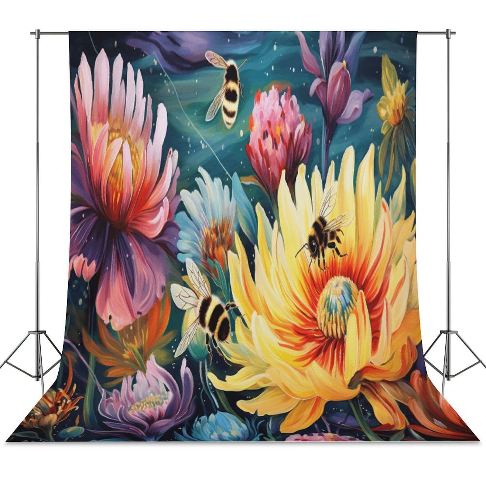 Bees Collect Honey Backdrops for Photography for Party Backdrop Wedding ...