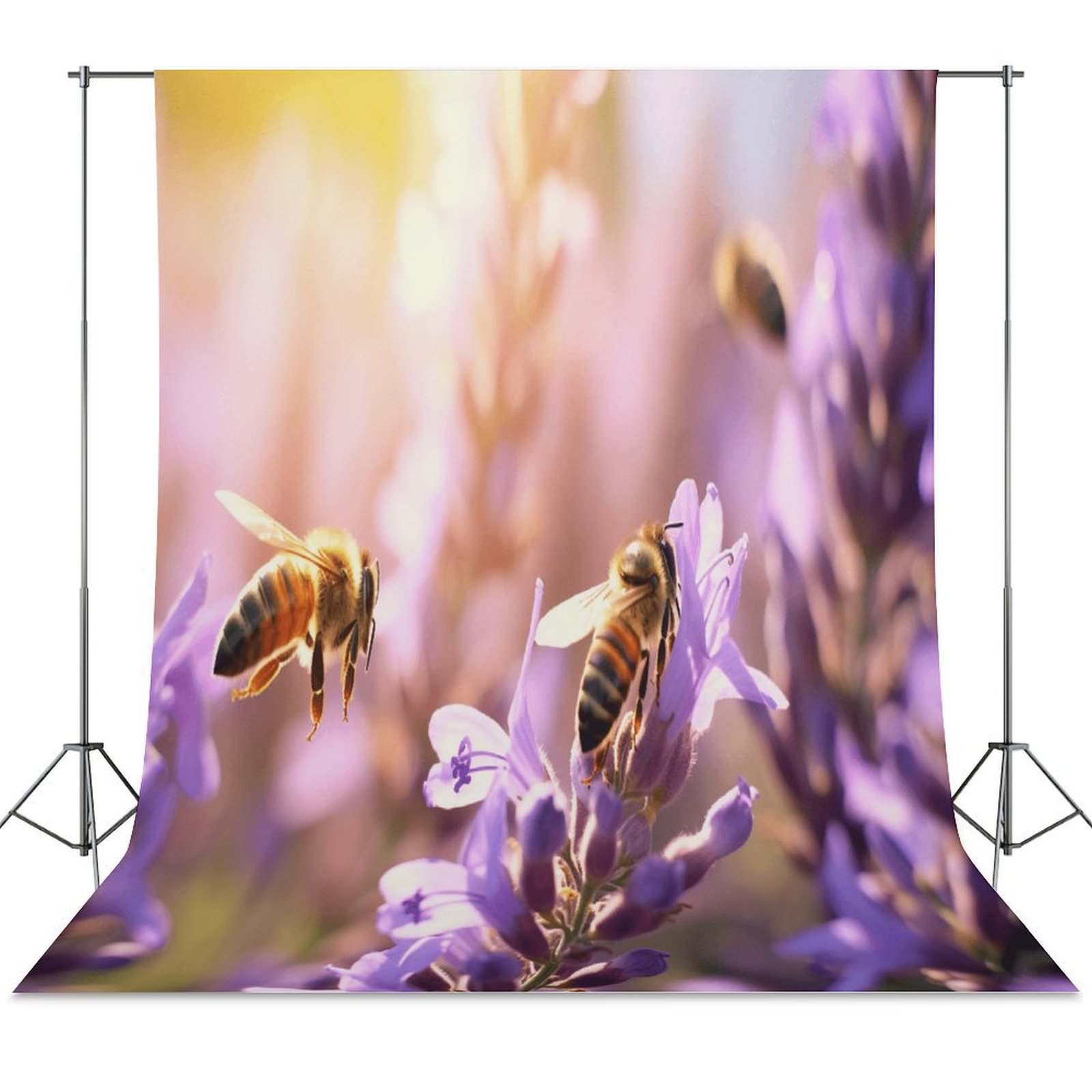 Bees Collect Honey Backdrops for Photography for Party Backdrop Wedding ...