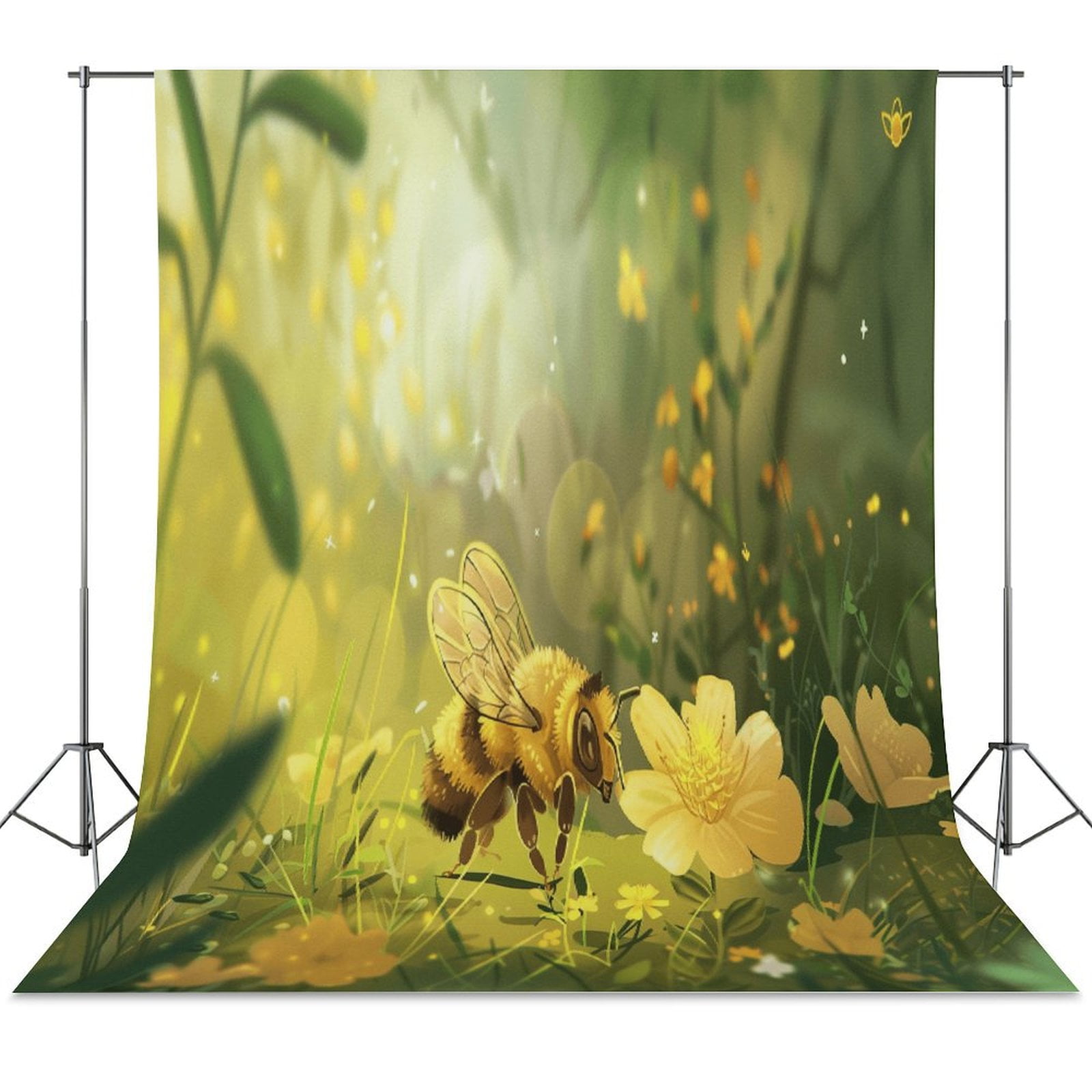 Bees Collect Honey Backdrops for Photography for Party Backdrop Wedding ...