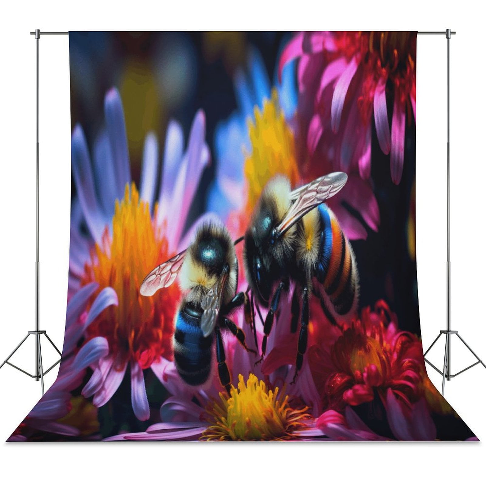 Bees Collect Honey Backdrops for Photography for Party Backdrop Wedding ...