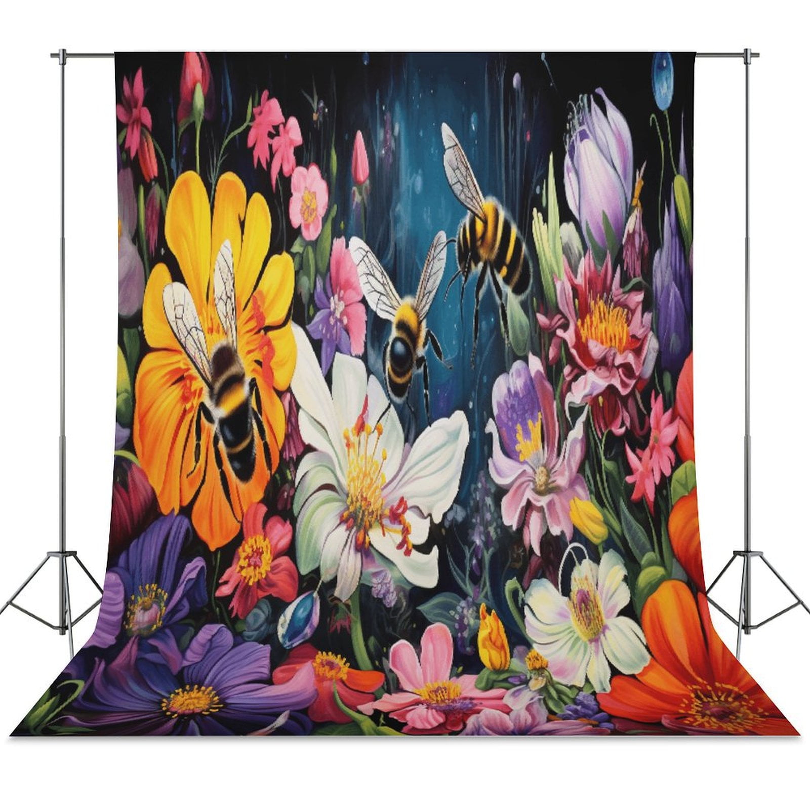 Bees Collect Honey Backdrops for Photography for Party Backdrop Wedding ...