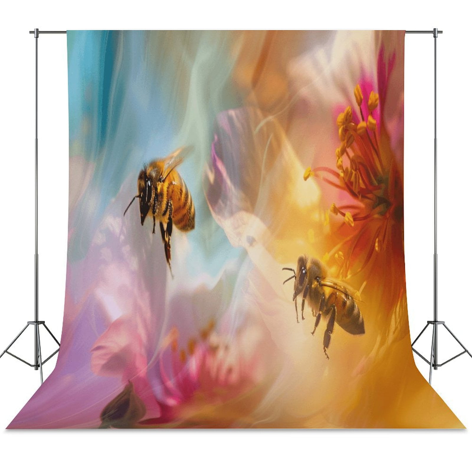 Bees Collect Honey Backdrops for Photography for Party Backdrop Wedding ...