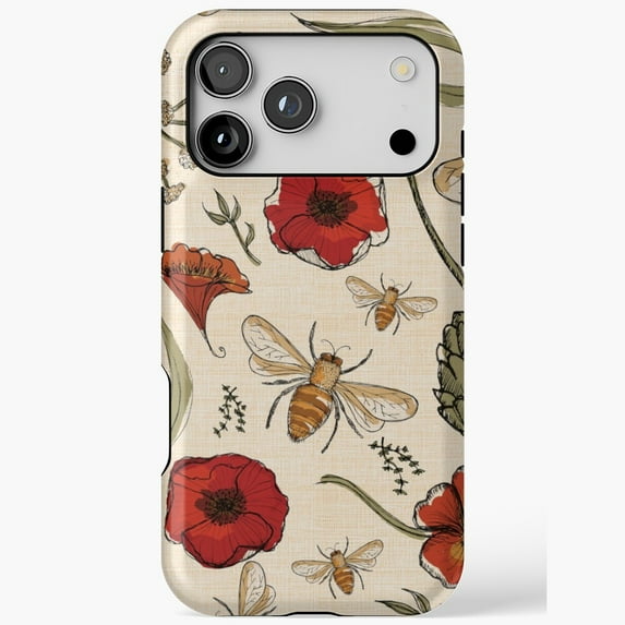 Bees Cute Insect Honeycomb Bumble Phone Cover for iPhone 11 12 13 14 15 ...