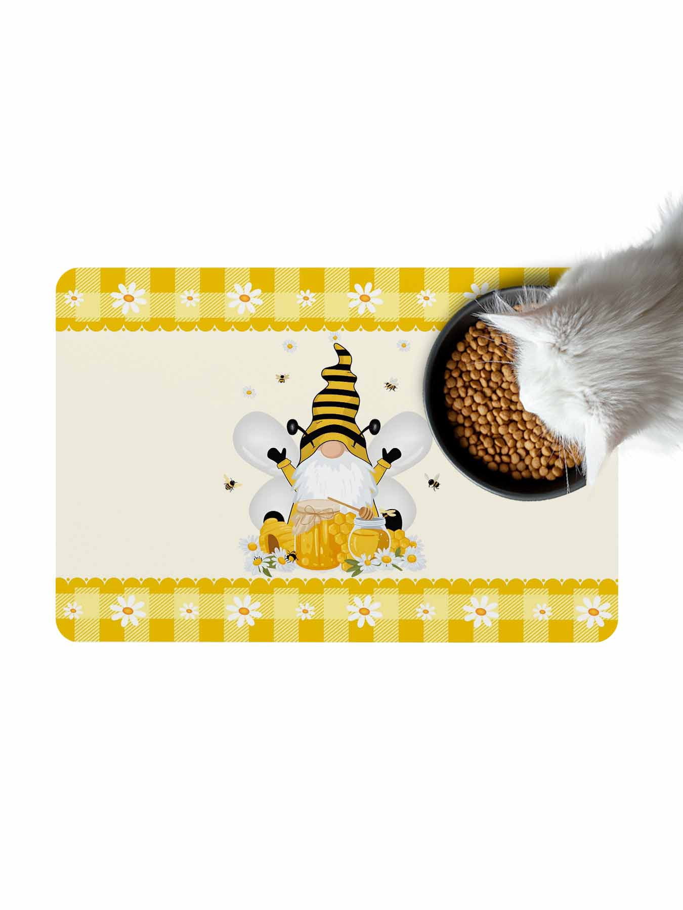 Bees Dwarf Doormat Non Slip Diatomaceous Earth Door Mat Absorbent Quick ...