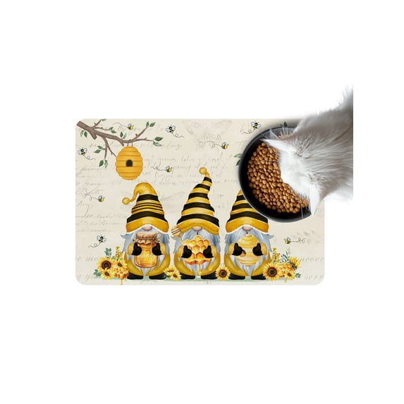 Bees Dwarfs Doormat Non Slip Diatomaceous Earth Door Mat Absorbent ...
