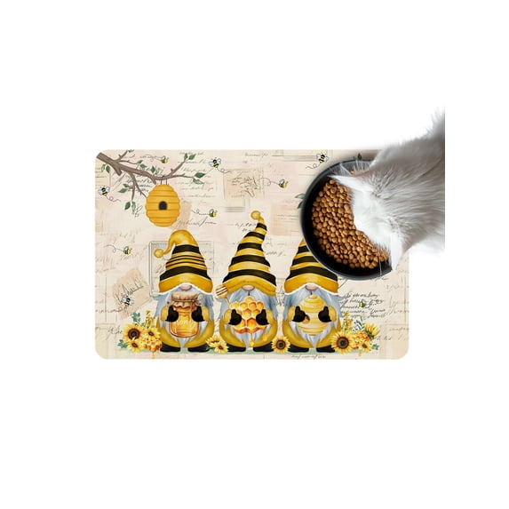Bees Dwarfs Doormat Non Slip Diatomaceous Earth Door Mat Absorbent ...