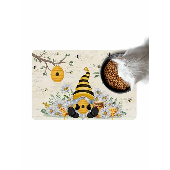 Bees Dwarfs Doormat Non Slip Diatomaceous Earth Door Mat Absorbent ...