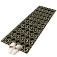 Bees Floral Wreath Runner Rug 2x6 Washable Kitchen Rug Non-Slip ...