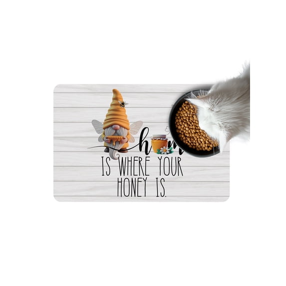 Bees Gnomes Doormat Non Slip Diatomaceous Earth Door Mat Absorbent ...