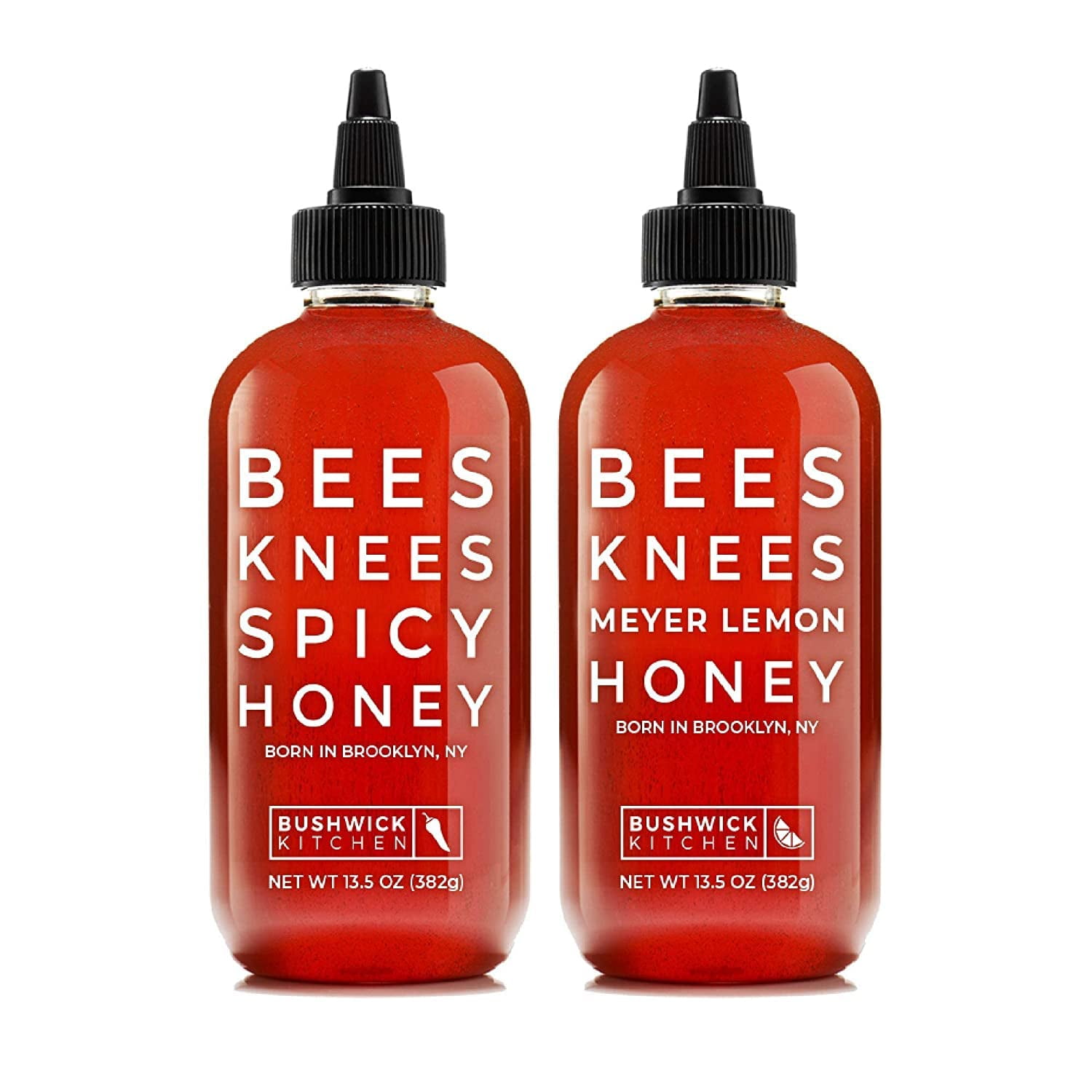 Bees Knees Spicy Honey + Bees Knees Meyer Lemon Honey Duo Gift Set - Walmart.com
