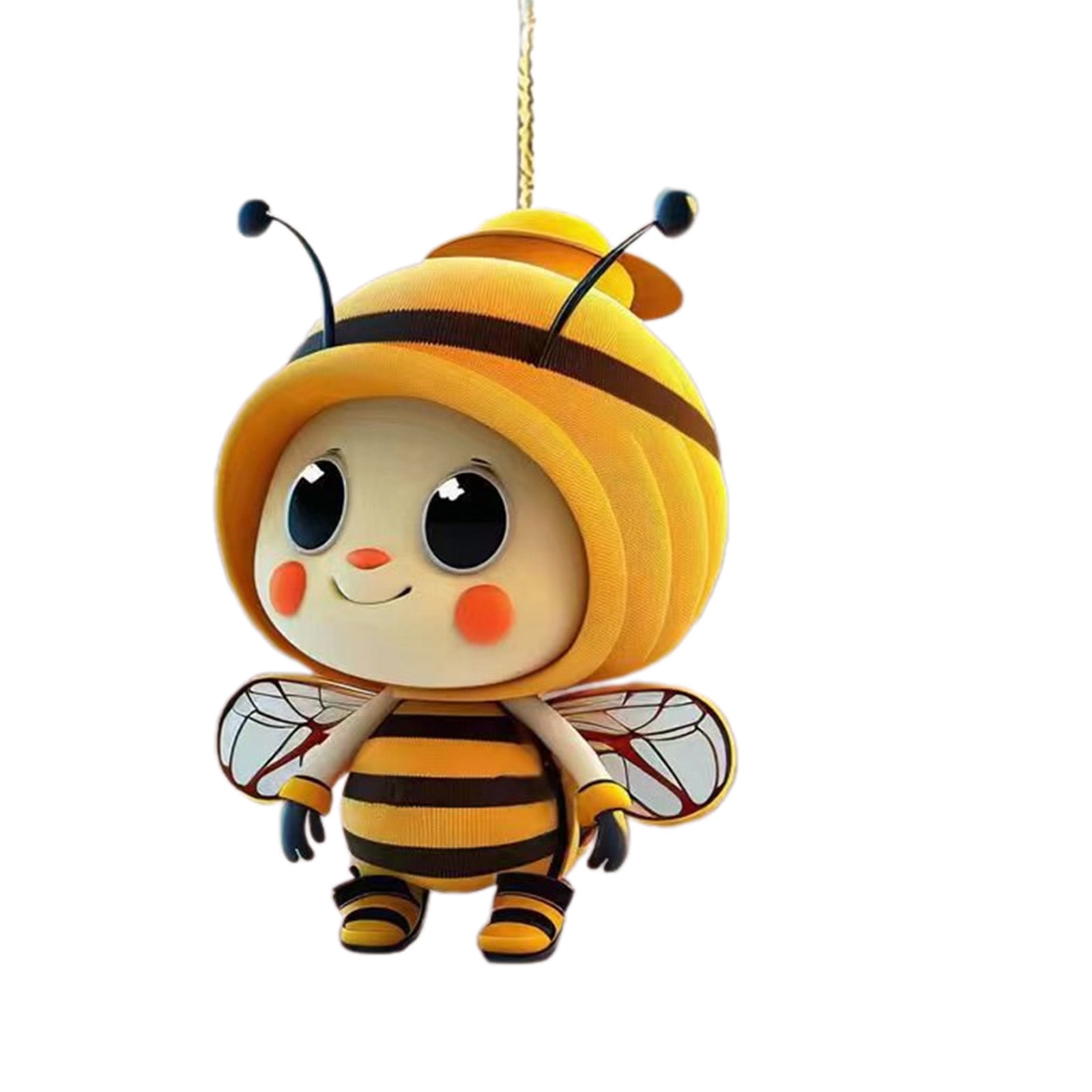 Bees Ornament Car Mirrorr Hangings Decorations Car Rear View Mirrorr ...